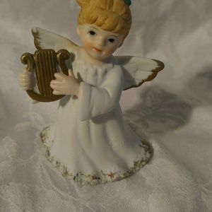 Lefton | Holiday | Vintage Lefton Angel W Harp | Poshmark
